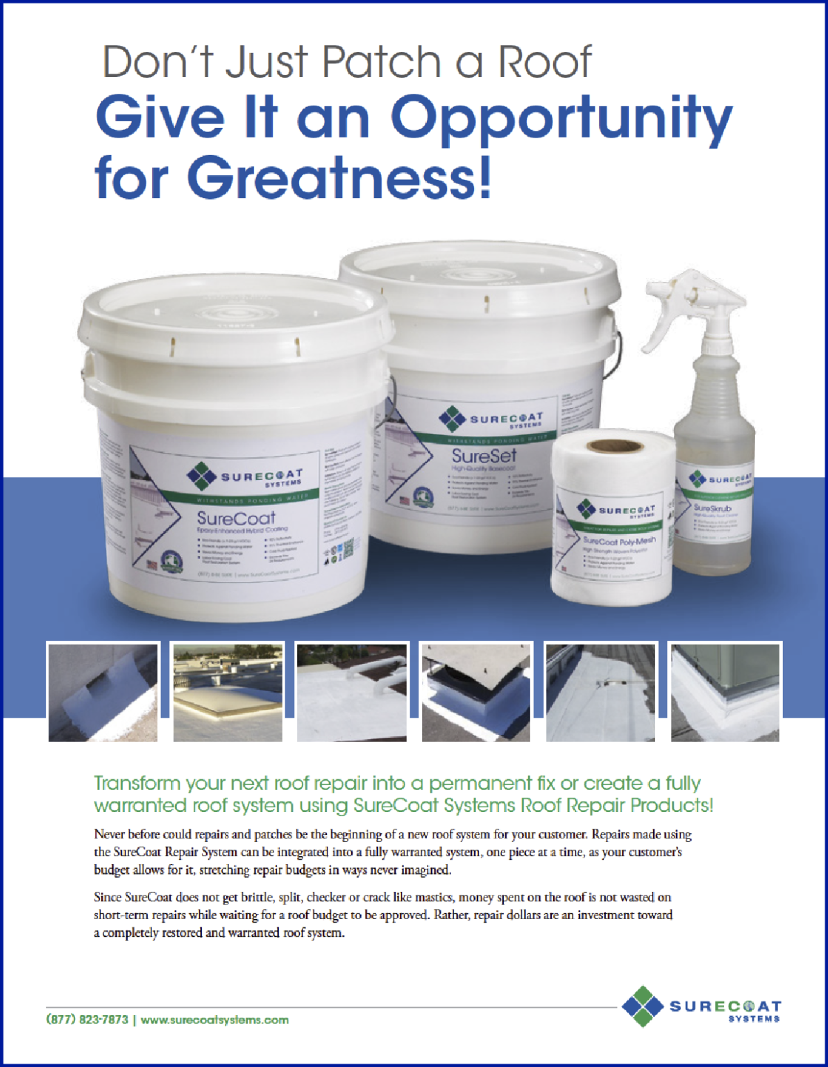 Flat Roof Coating • Surecoat Systems