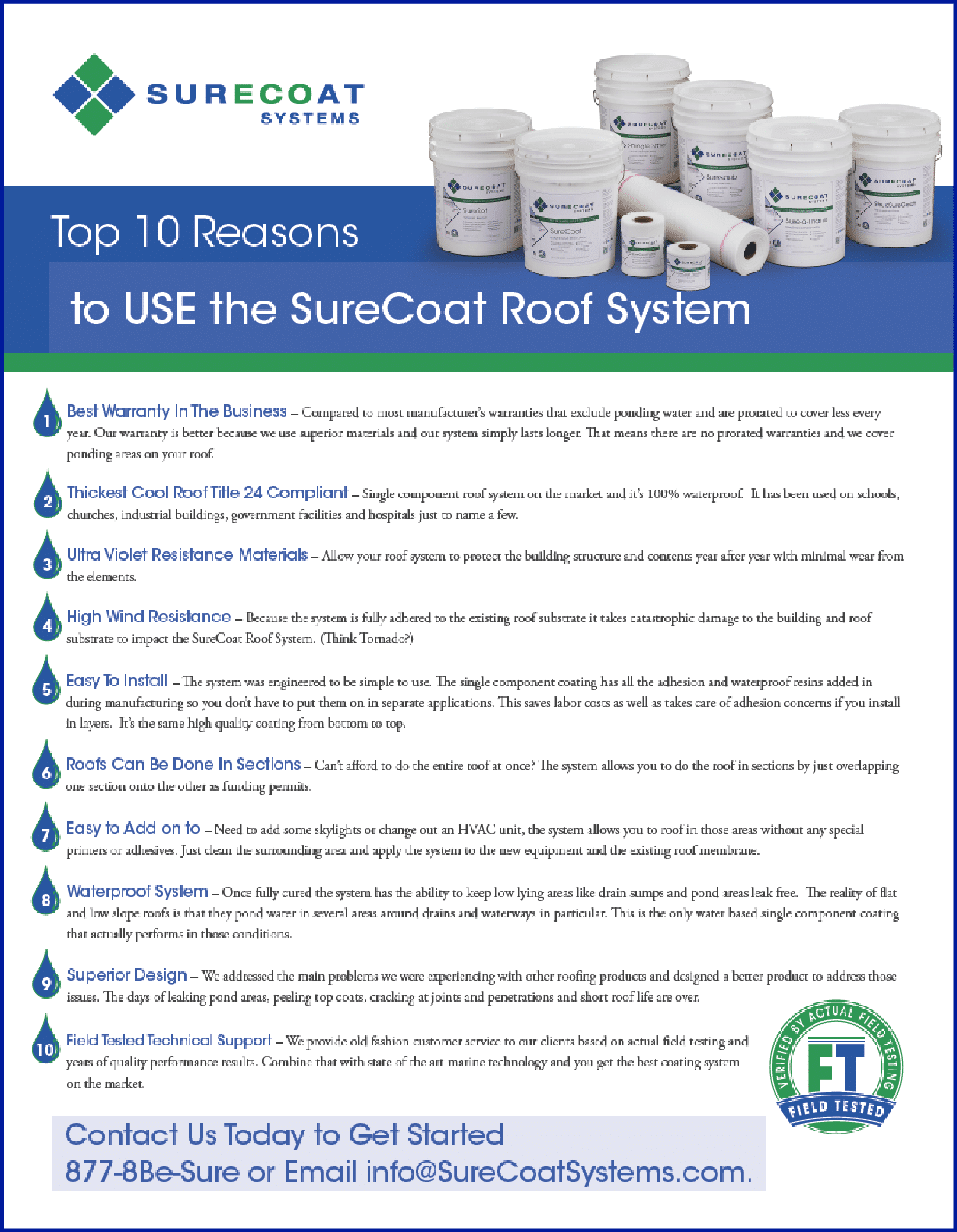 brochures • Surecoat Systems